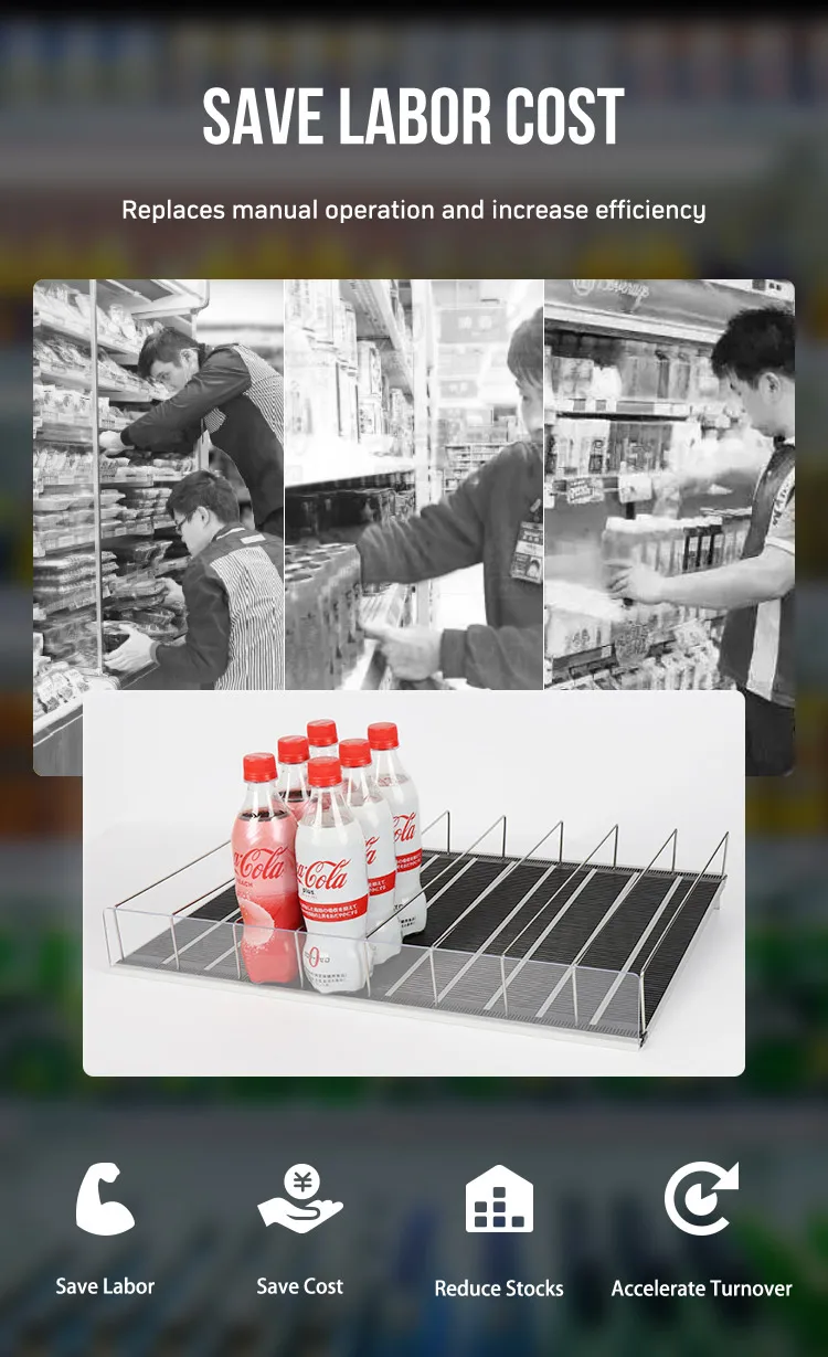 Gravity Roller Shelf - Efficient Retail Display Solution