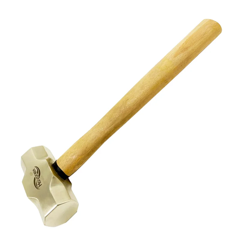 High Quality Safety Tool Explosion Proof Wooden Handle Octagonal Hammer ...