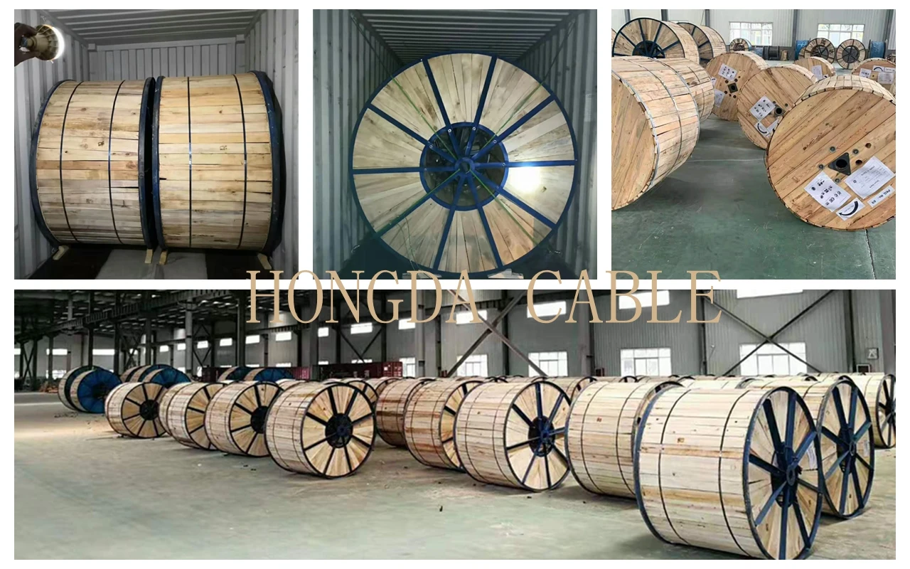 Astm B232 Transmission Line Bare Alumino Cable Penguin 4/0 Acsr ...