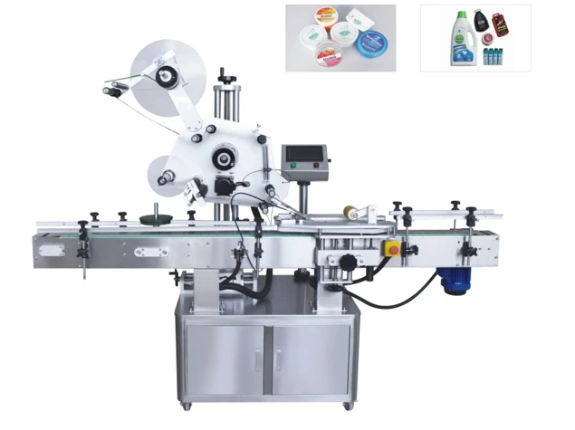 Automatic Vertical Electric Label Printer And Applicator Sticker Flat ...