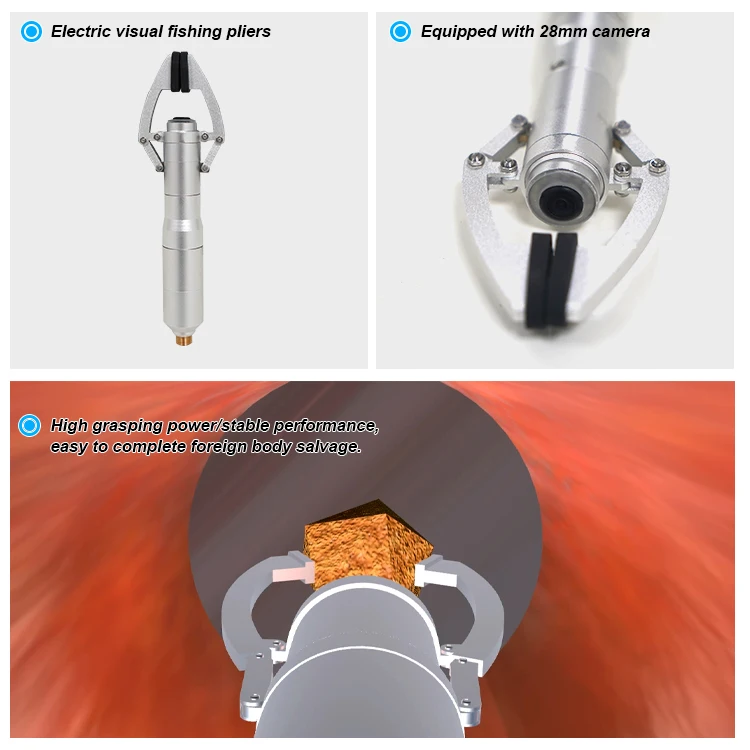 Commercial CCTV Pipe Inspection Camera System - 20m Waterproof Sewer ...