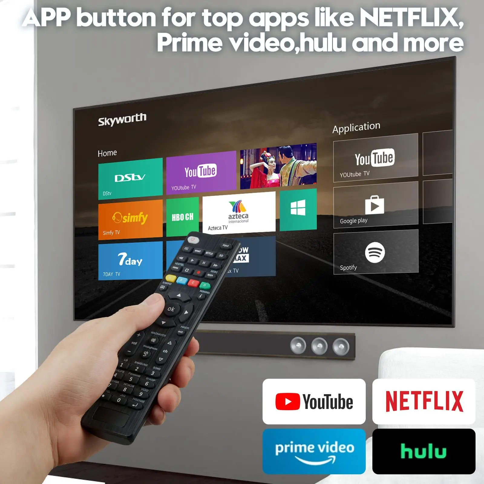 Alibaba.com: Universal TV Remote Control for LG Samsung Sony Philips ...
