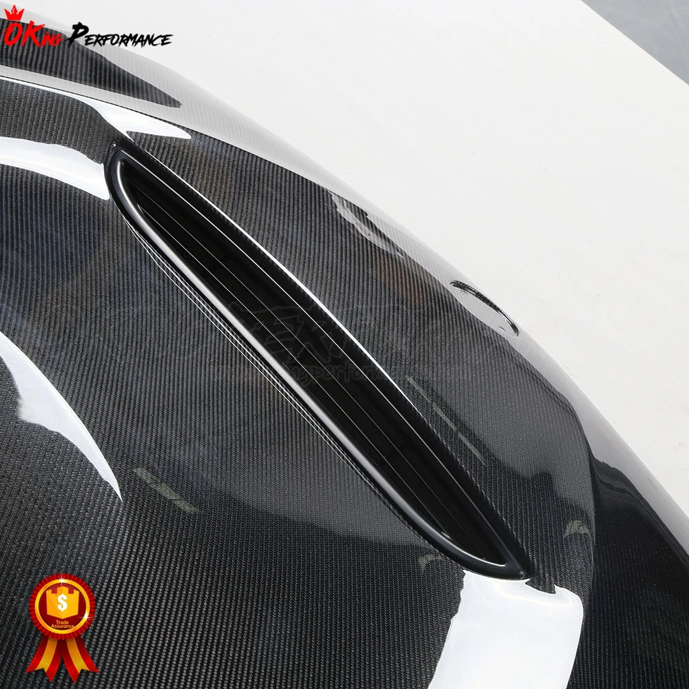 Gts Style Carbon Fiber Hood For Bmw 3 Series E90 Lci Engine Bonnet ...