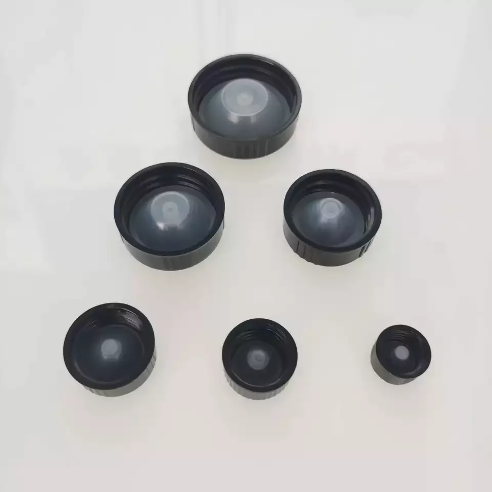 Wholesale 38/400 Black Phenolic Cap With Poly Cone Insert Polyseal 38/ ...