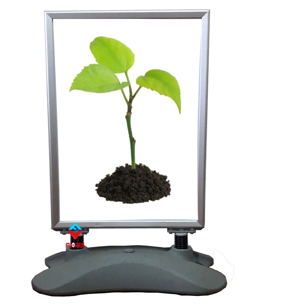 Aluminum Portable Waterbase Pavement Sign Poster Stand - Buy Waterbase ...