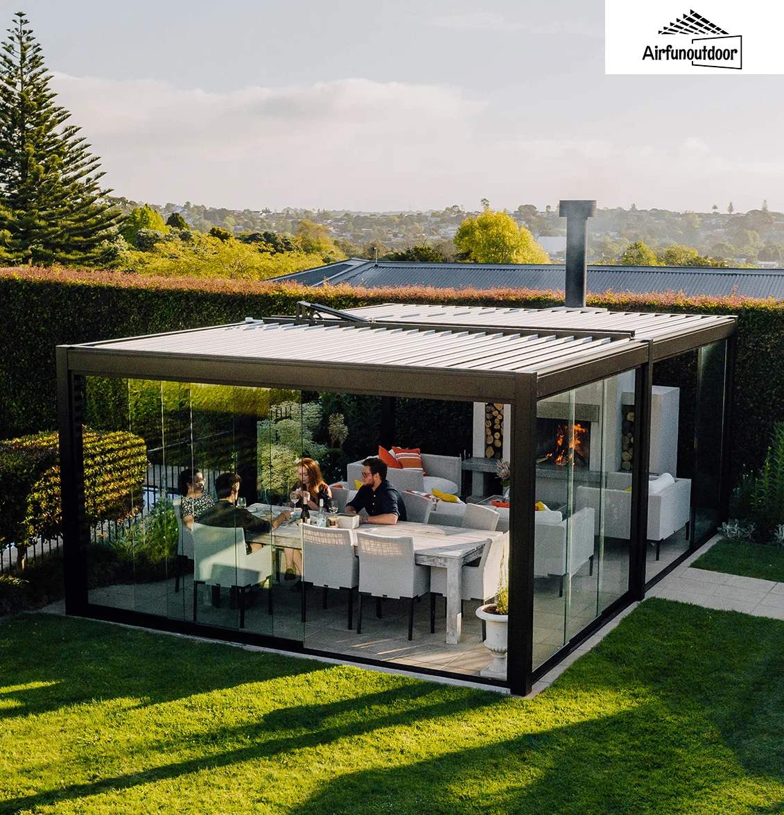 Alibaba.com: Professional Balinese Aluminium Pergola 3x5 Backyard Tent ...