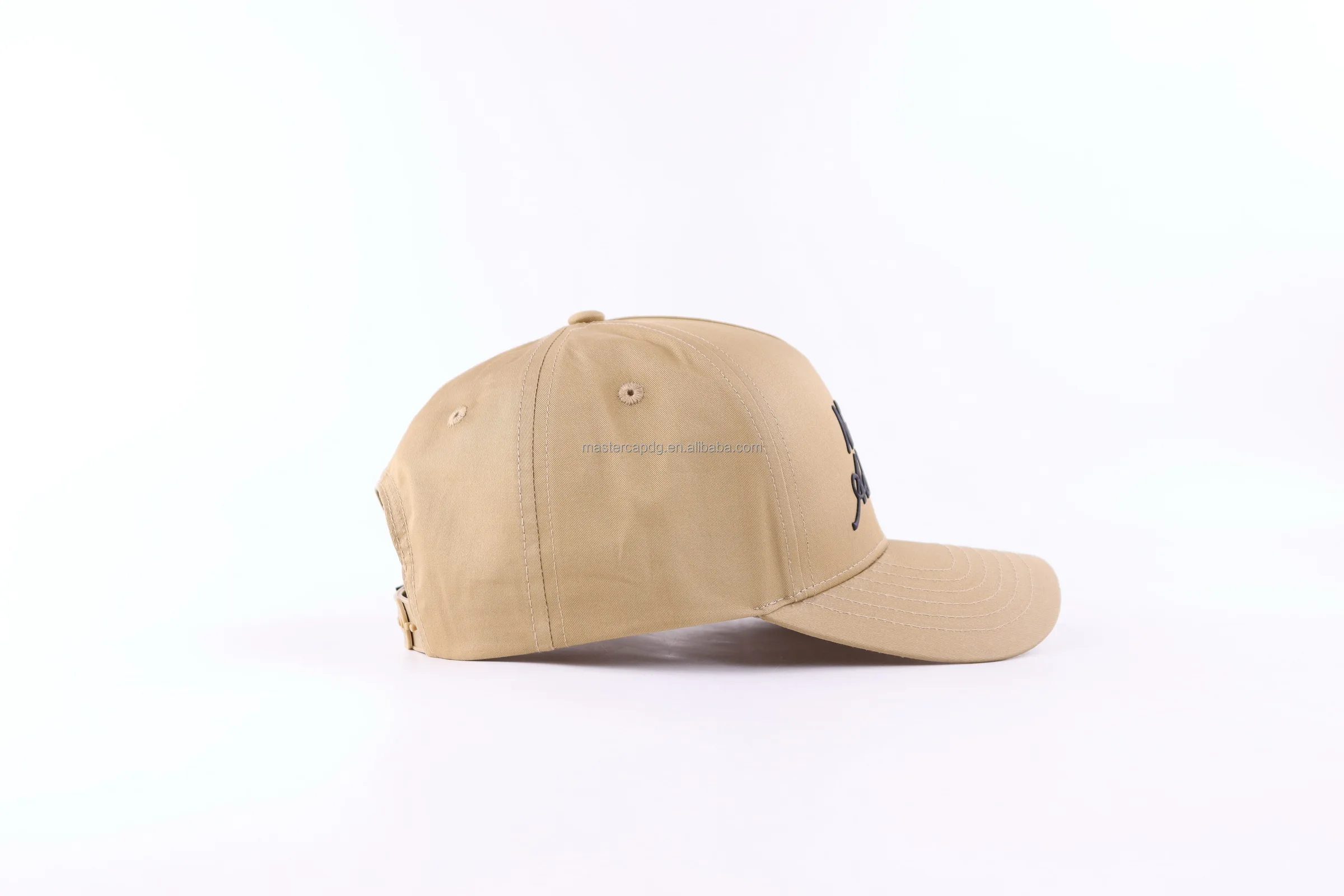 Custom 5 Panel Baseball Caps with Curved Brim & TPU Patch