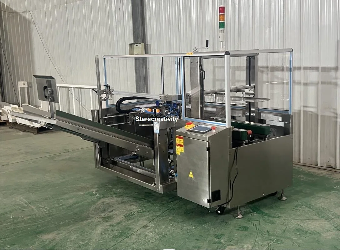 Customized Available Vertical Automatic Carton Case Erector Erector ...