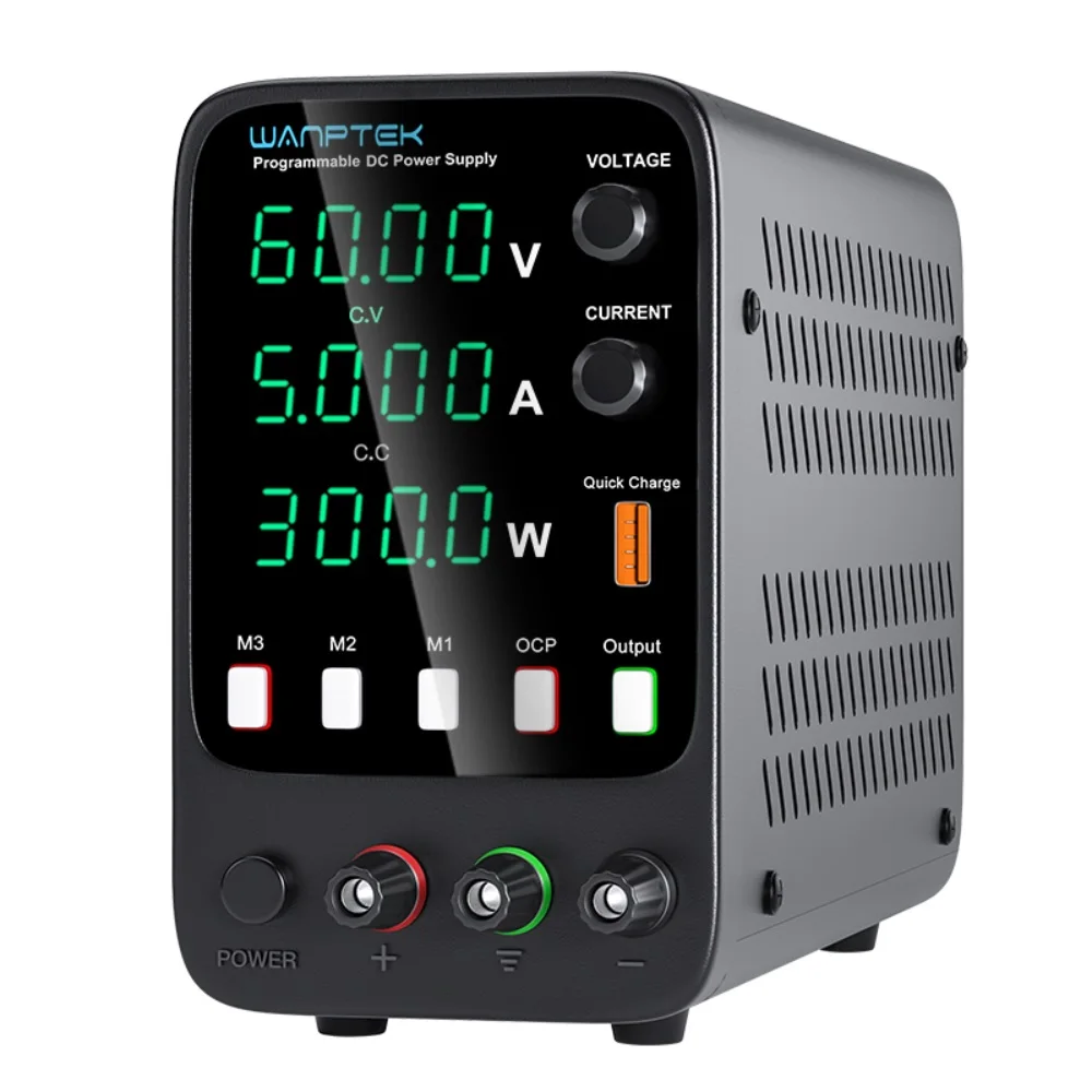Wanptek Bench Dc Adjustable Power Supply,Dc Power Source,60v 5a 300w,Lab,Electronics Design ...