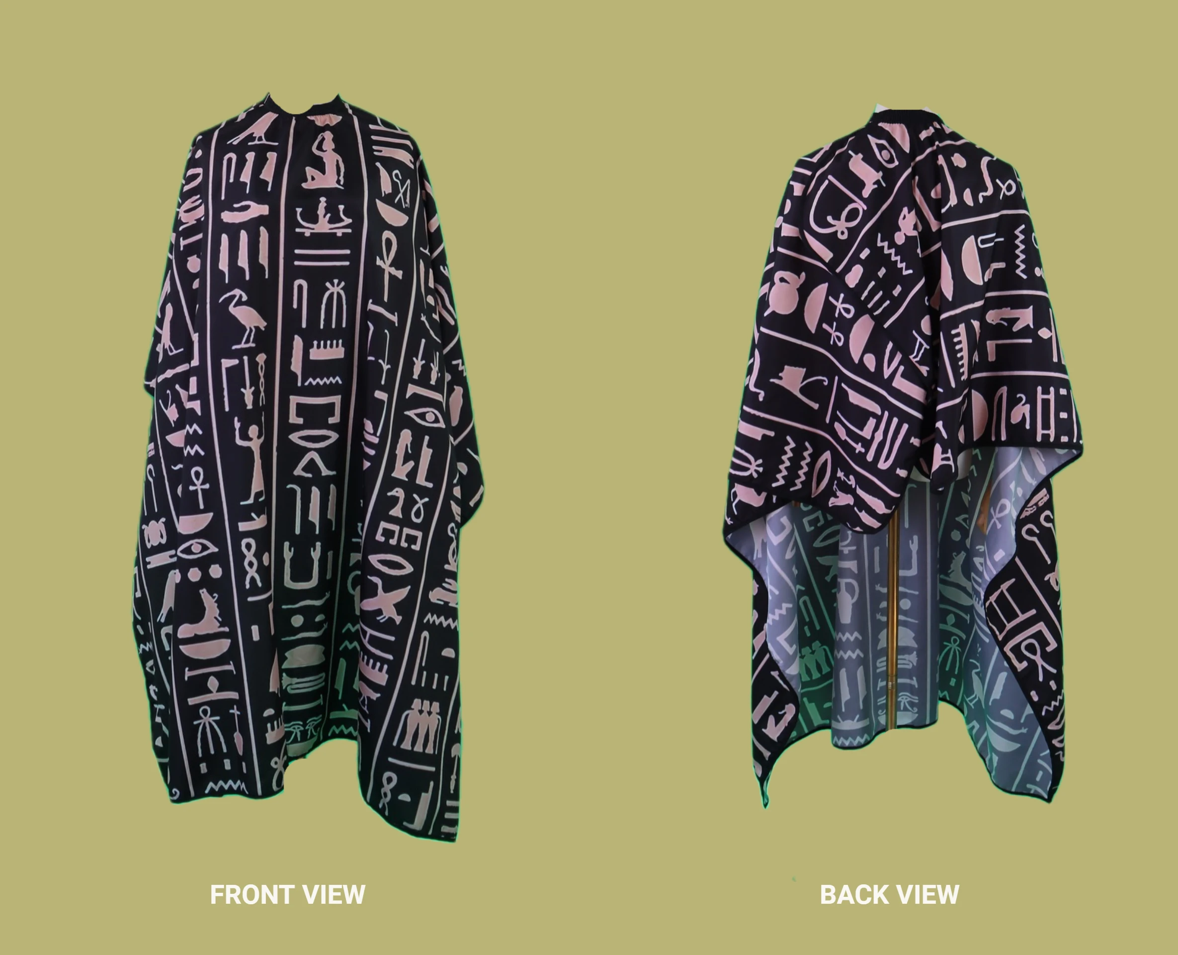 2022 Mayan Culture New Hairdressing Hair Salon Cape Non Stick Hair ...