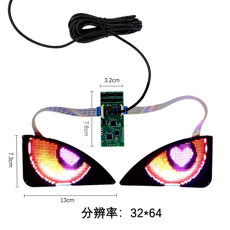 App Control Programmable Winking Eye Led Display Screen Panel Led Eagle ...