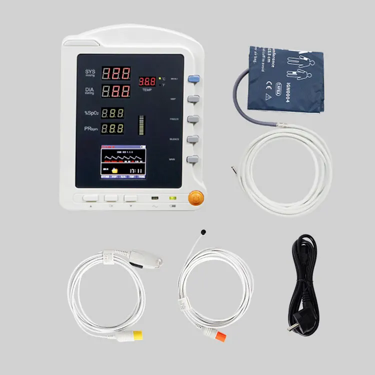 CONTEC CMS5100 First Aid Kit - Portable NIBP SPO2 Monitor