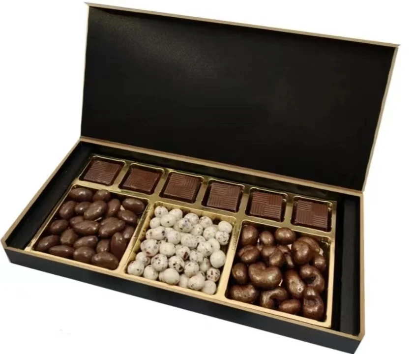 Luxury Chocolate Gift Boxes with Removable Dividers