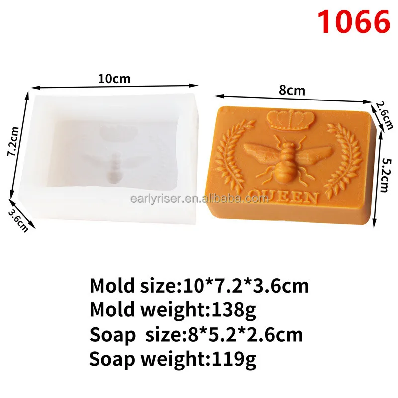 Early Riser Bee Hive Modeling Silicone Mold DIY Handmade Essential Oil ...