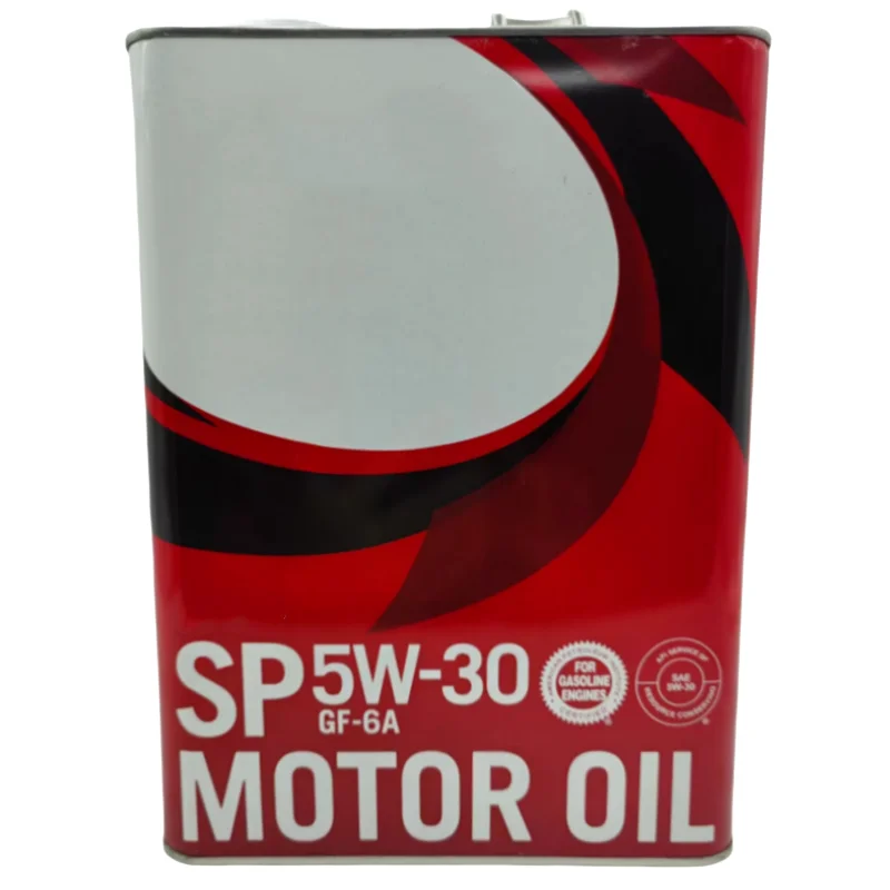 Toyota Engine Oil Tin Can SP5W-30 - Fully Synthetic Lubricant