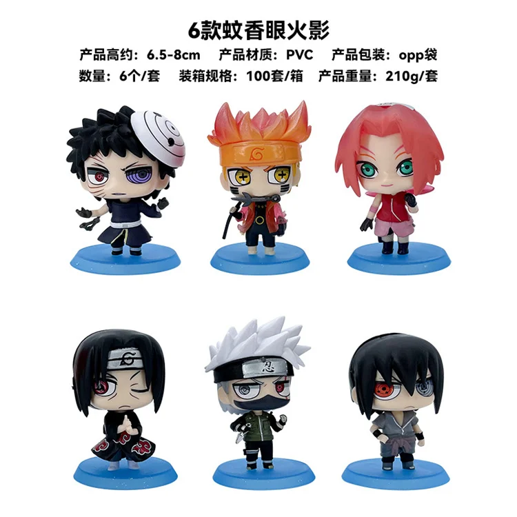 Action Figures Cheap Wholesale Anime Figure Set Narutos Action Figure ...