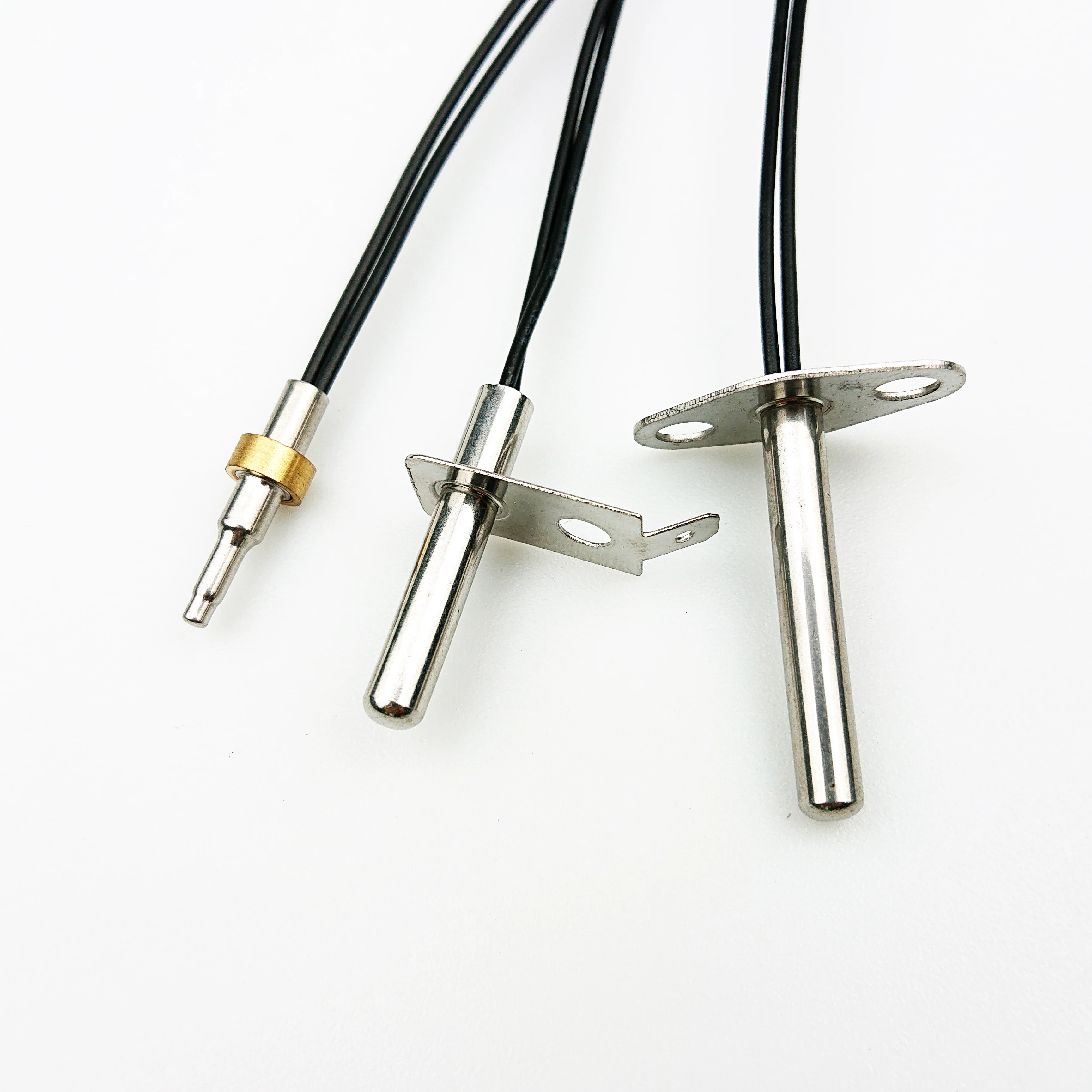 Flange Bracket Mount Ntc Pt100 Pt1000 Stainless Steel Temperature Sensor - Buy Ntc Temperature ...