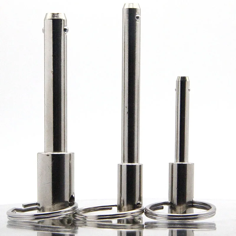 Spring Plunger Without Thread - Quick Release Locking Pin