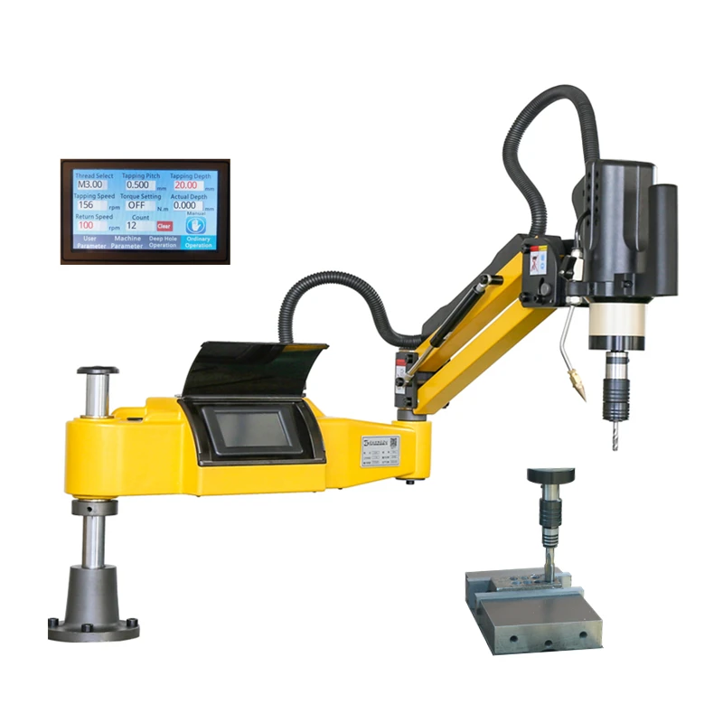 M3-M16-M20 CNC Electric Tapping Machine Servo Motor Electric Tapper ...