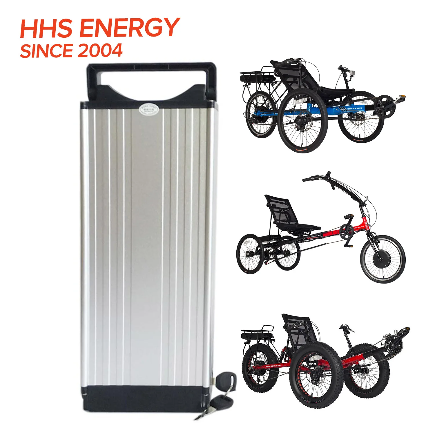 Custom 48v Recumbent Electric Trike Battery - 10ah to 200ah