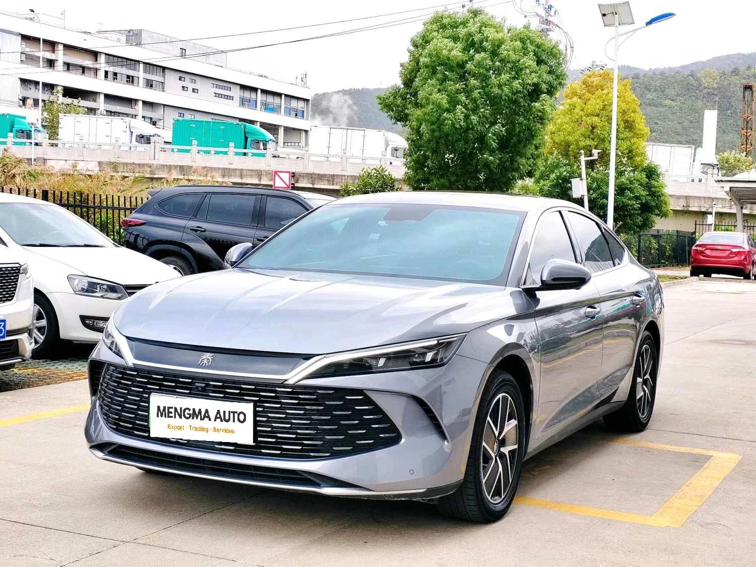 2024 BYD Qin L DM-i Sedan 80KM Range PHEV E-CVT Automatic Gearbox ...
