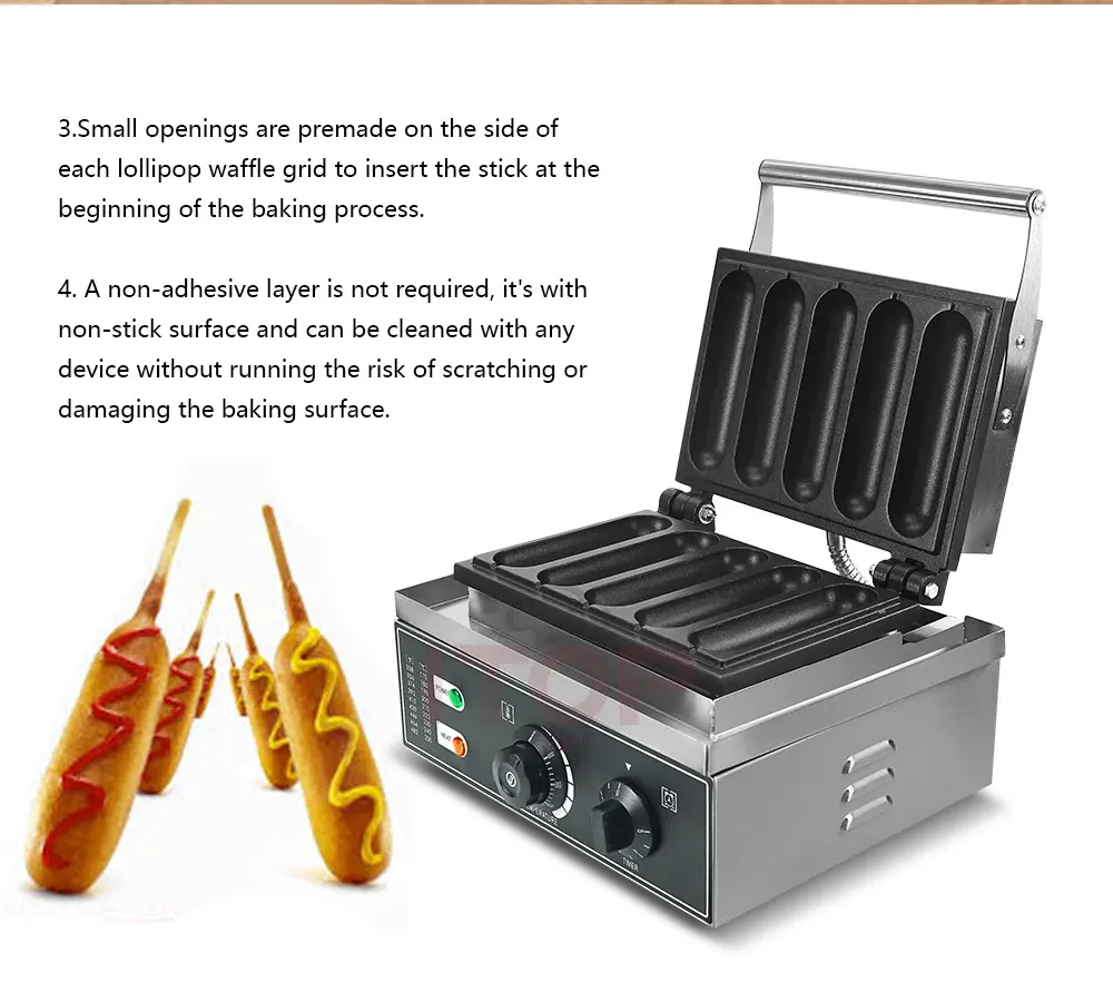 Milk Crisp Stick Shapes Waffle Maker Population Bubble Honeycomb Manjoo ...