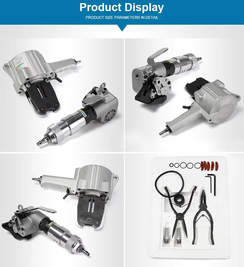 Pneumatic Split Steel Band Hand Strapping Tools Separate Pneumatic ...