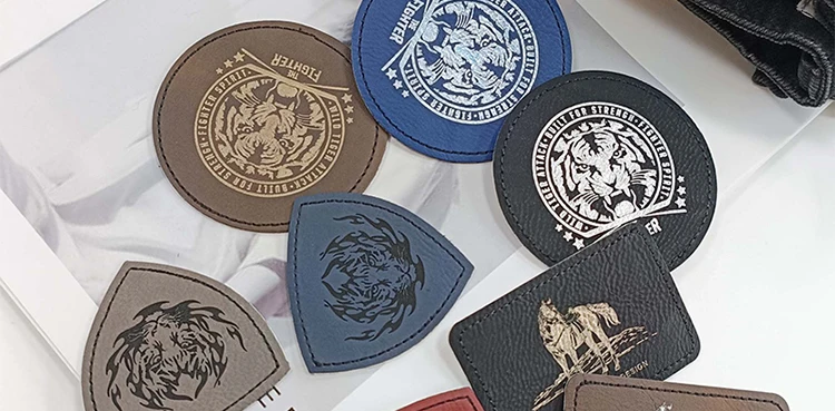 Custom Wholesale Laser Engraved Logo Blank Leather Patches For Hats ...