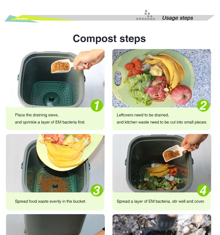 Biodegradable Compost Bins - Sustainable Household Solutions