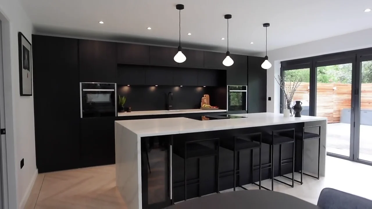 Grandsea Latest Modern Design Kitchen Cabinet Furniture Customized ...