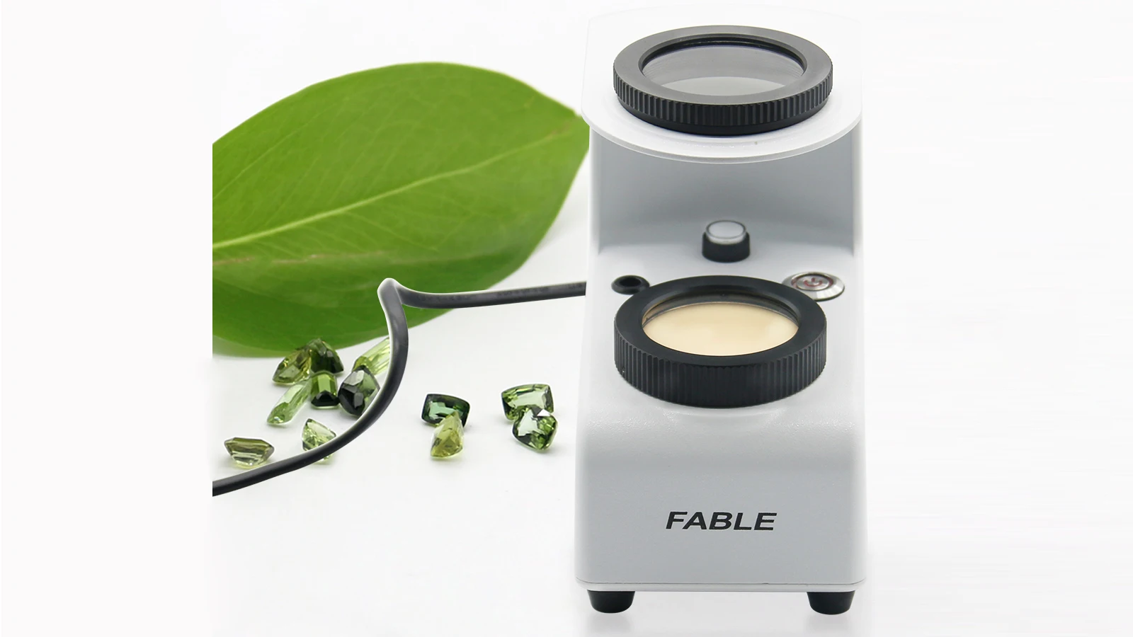 White Desktop Gem Polariscope With Conoscope - Buy Gem Testing ...