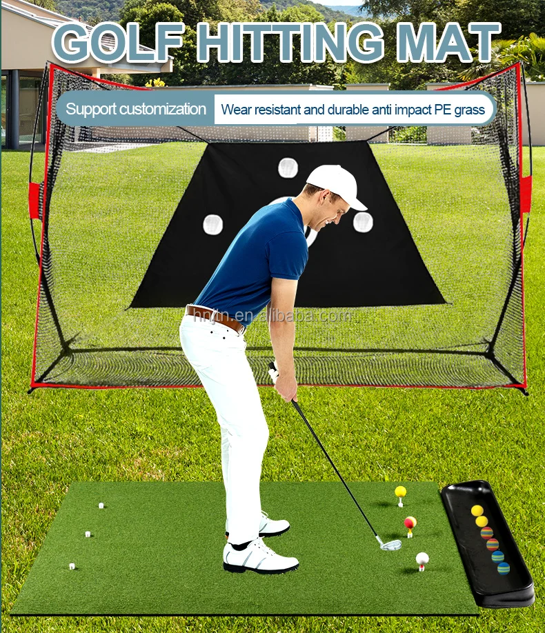 New Type Pro Golf Large Size 90*150cm Driving Range Turf Mat Artificial ...