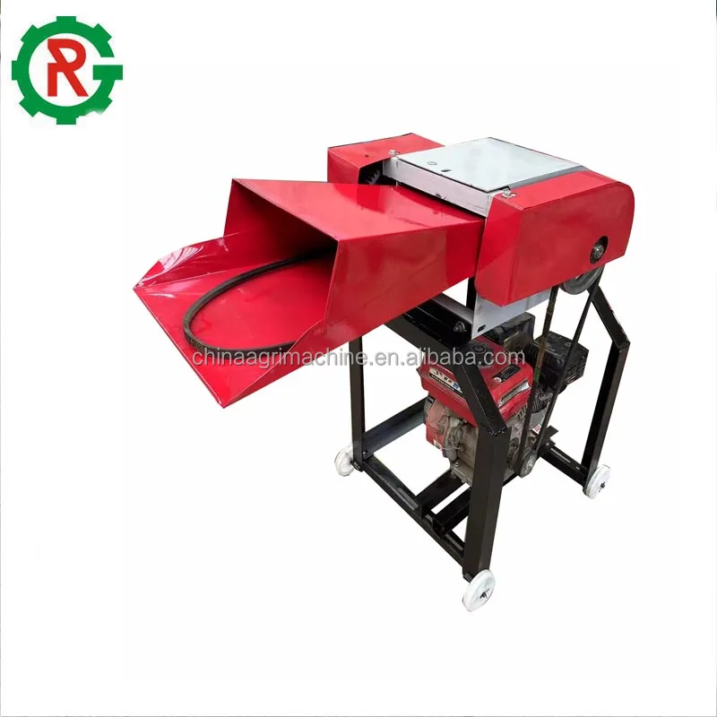Chaff Cutter Mini Grass Cutter Silage Paddy Straw Corn Stalk Grass ...