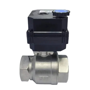 Electric Motor Operated Automatic Ball Valve Shut Off Water Supply ...