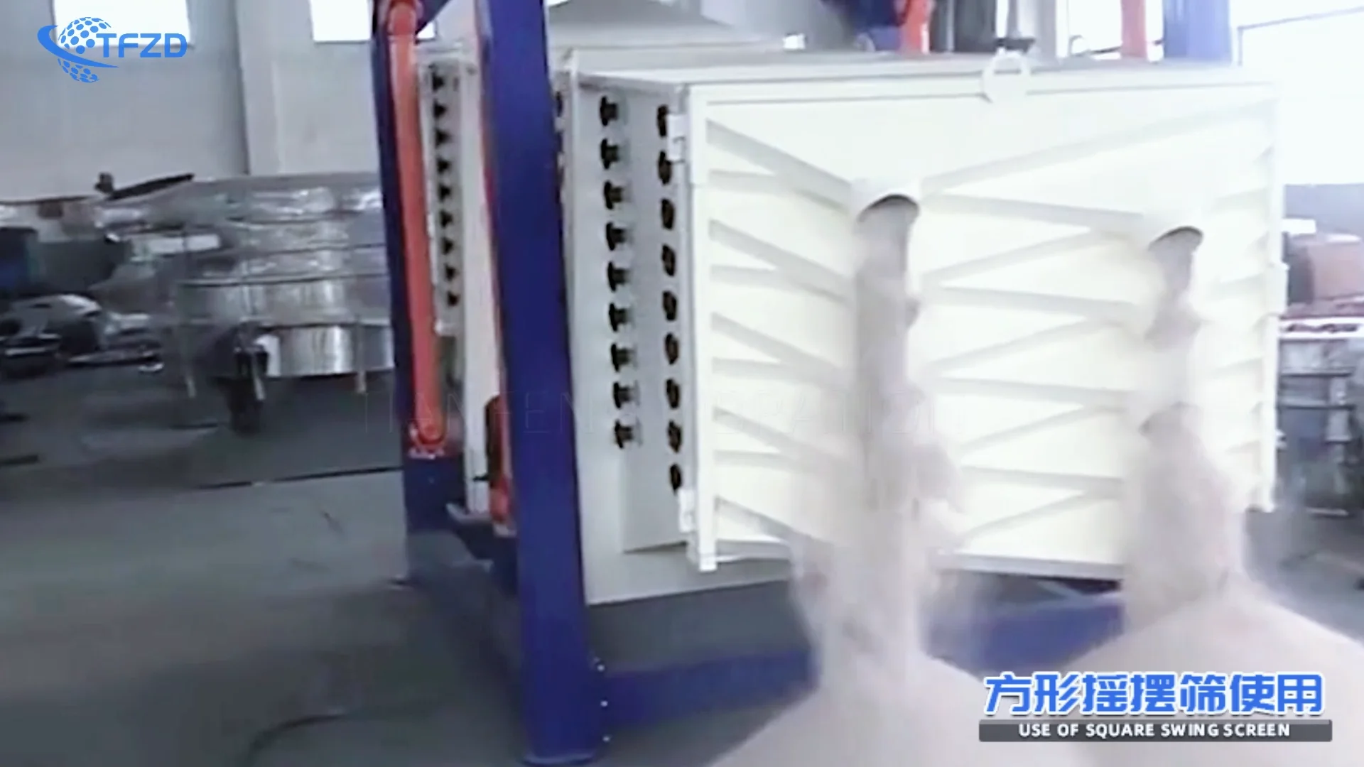 Fine Sand Separator Rotary Screen Square Vibrating Swing Screen - Buy ...