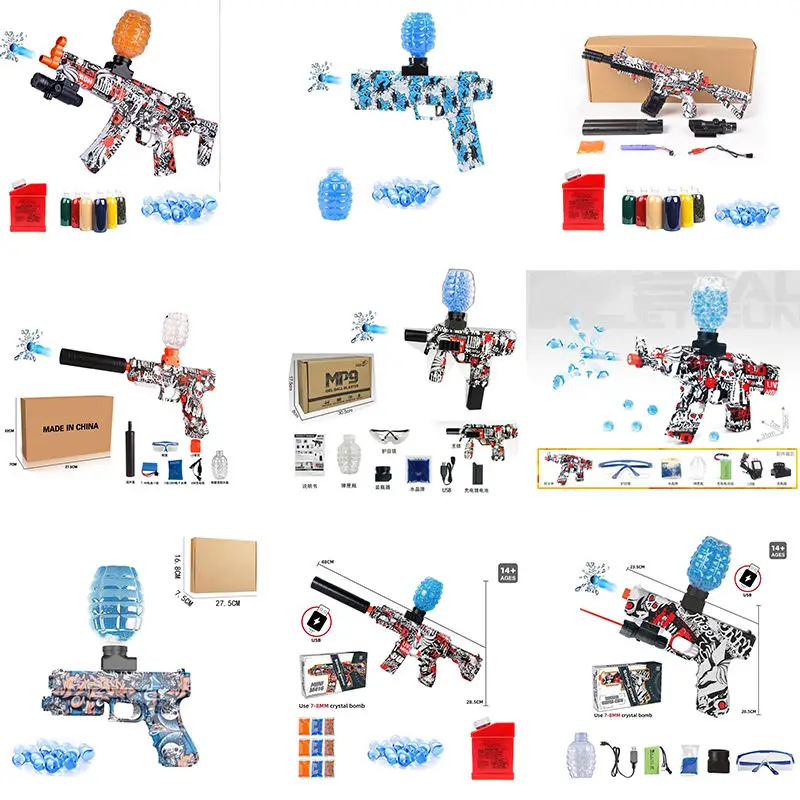 Yujian Water-absorbing Resin Beads Electric Gel Ball Blaster Toy Gun ...