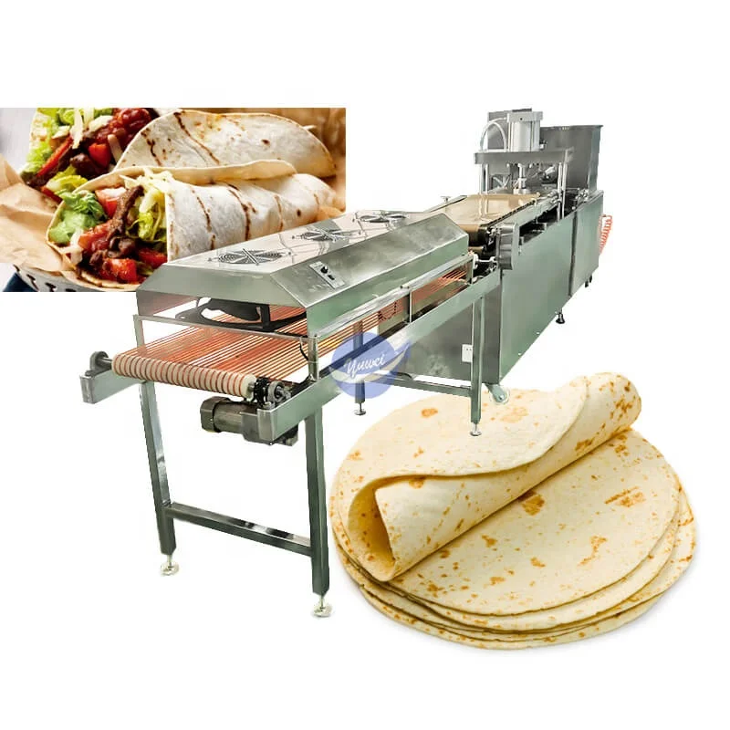 Hot Sale Automatic Chapati Flat Bread Maker Pancake Roti Tortilla ...