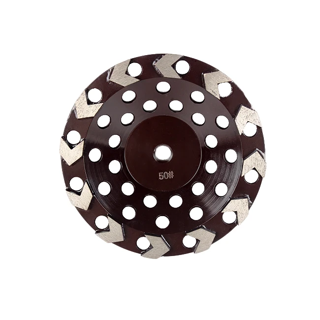 5 Inch And 7inch Diamond Segmented Concrete Grinding Cup Wheel On Sale ...