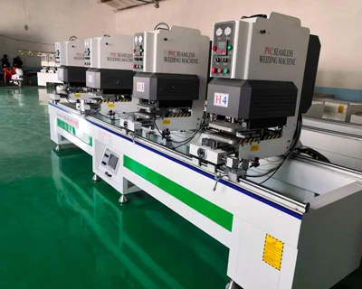Upvc Doors and windows Making Machine/double Head Upvc Machine ...