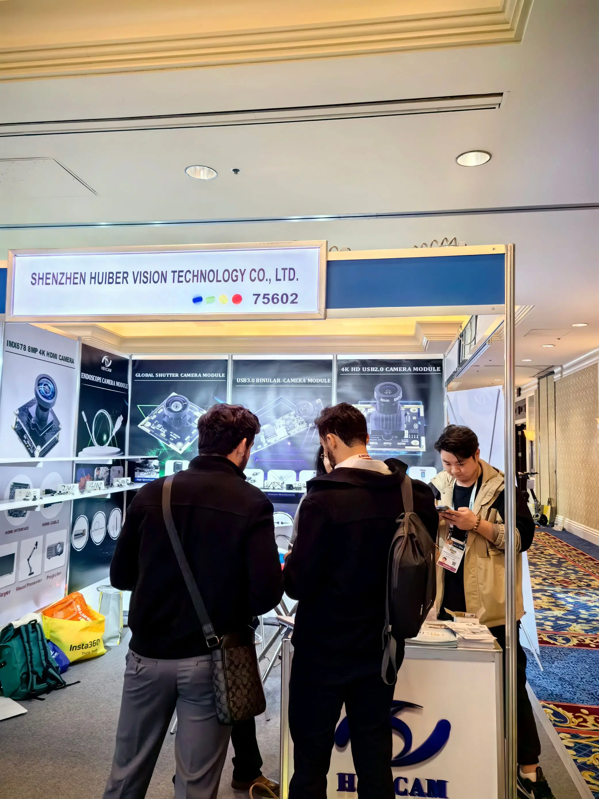 1MP Industrial Camera Module with 180-Degree Panoramic Lens