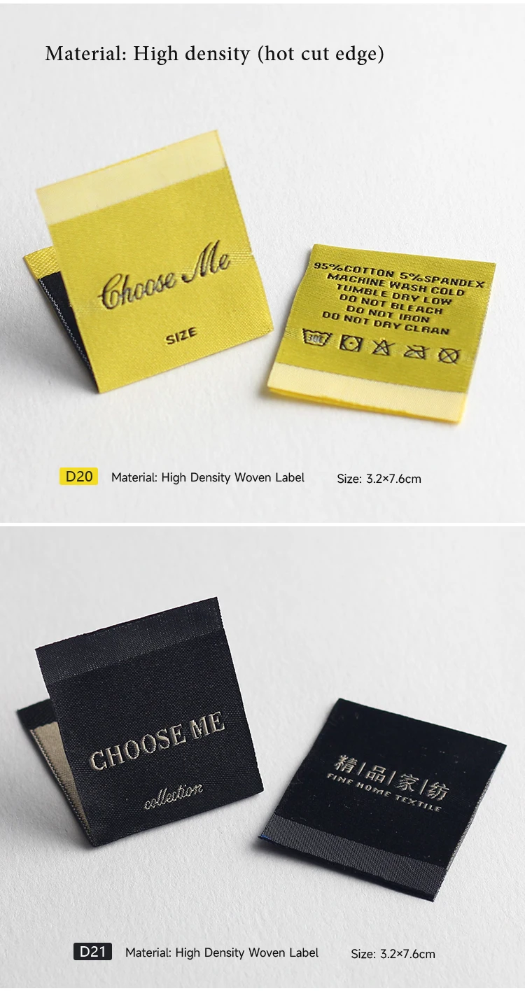 New Garment Tag Custom Labels for Brand Customized Clothing Tags Custom ...
