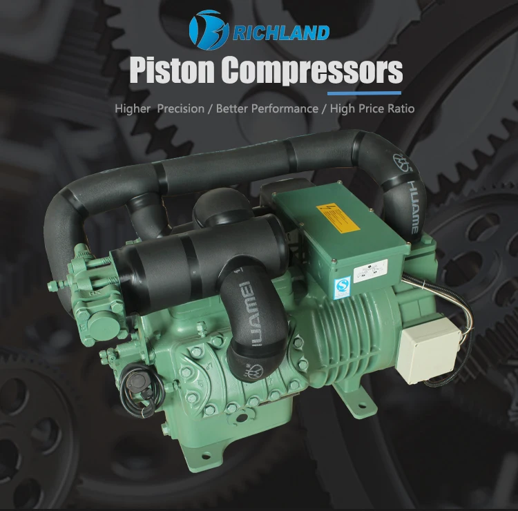 16hp Refrigeration Piston Compressor Bltzer Refrigeration Semi-hermetic ...