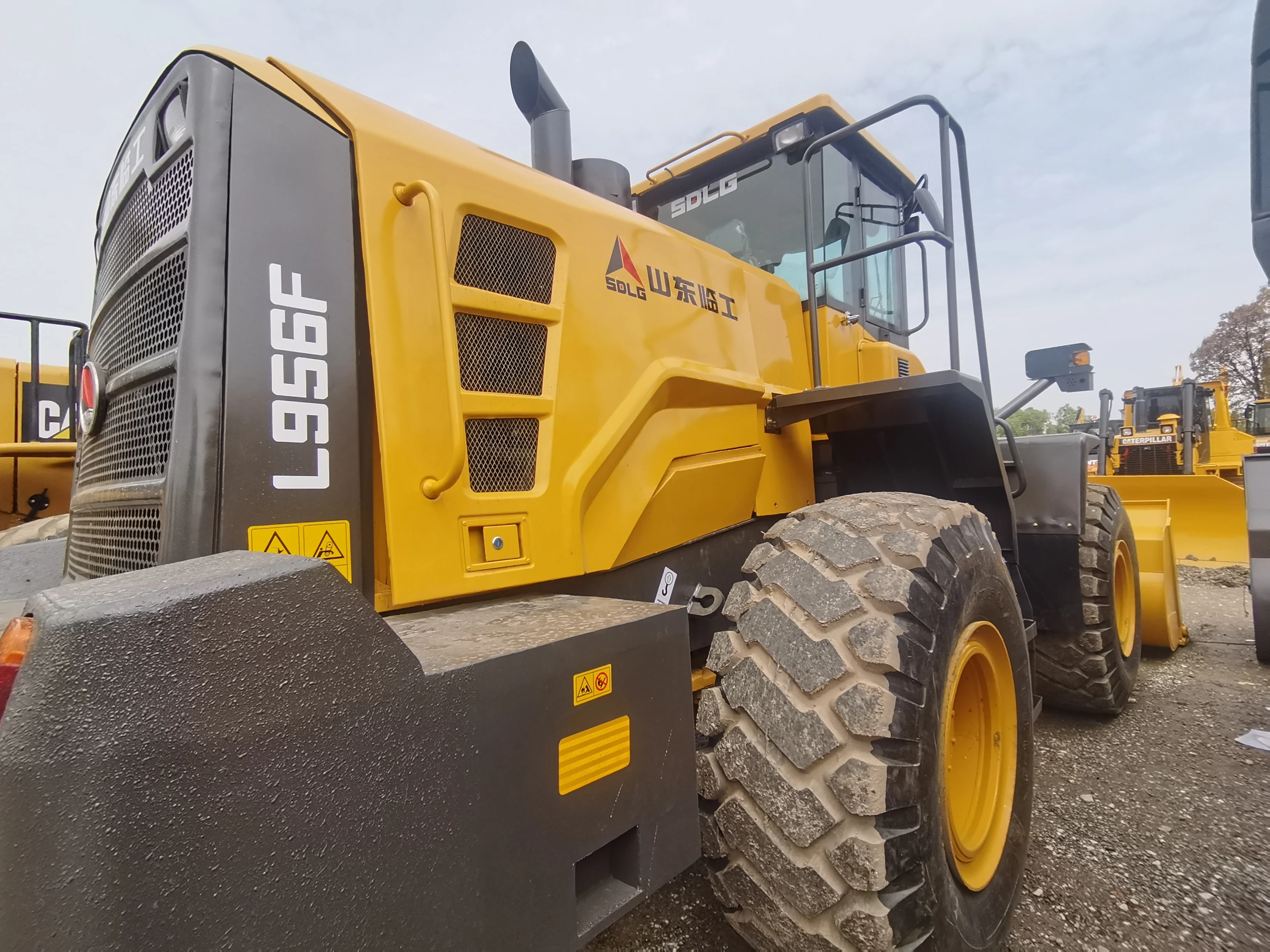SDLG L956F 5 Ton Wheel Loader Chinese Brand Mini Front Loader Yuchai ...