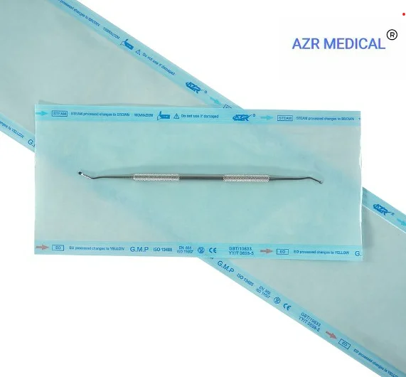 Top Quality Sterilization Process Indicator Reel Pouch Bag Roll Medical ...