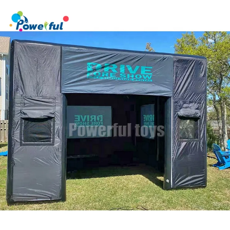 Indoor Golf Ball Simulator Impact Display Projection Screen Cloth ...