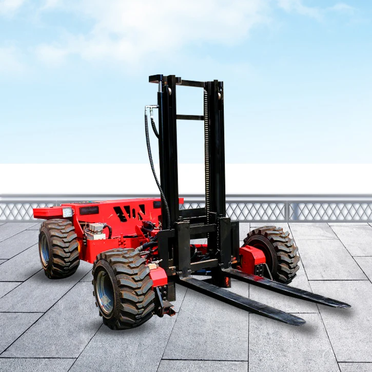 High Load Foldable Forklift Truck Load 1.2T Operation Flexible Lifting ...