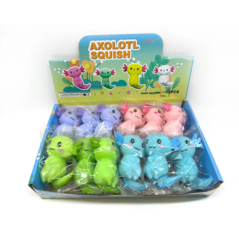 Funny Kawaii Axolotl Squishy Toy Squeeze Fidget Toys For Kids - Buy ...