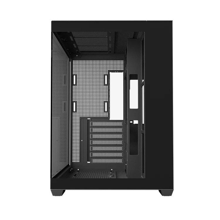 JNP-C708 ATX/M-ATX Mid Tower Gaming Case with USB 3.0 & Tempered Glass ...