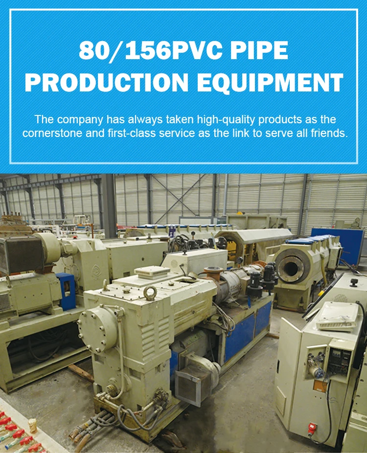 Small UPVC Conduit Plastic Extrusion Production Line PVC Water Pipe ...