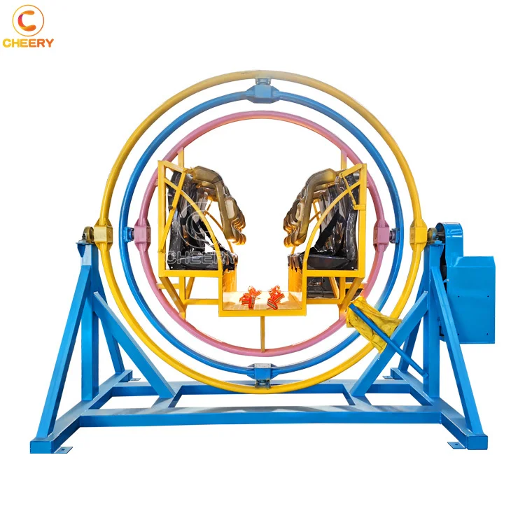 Exciting Amusement Park Equipment Adult Game Machine Human Gyroscope ...